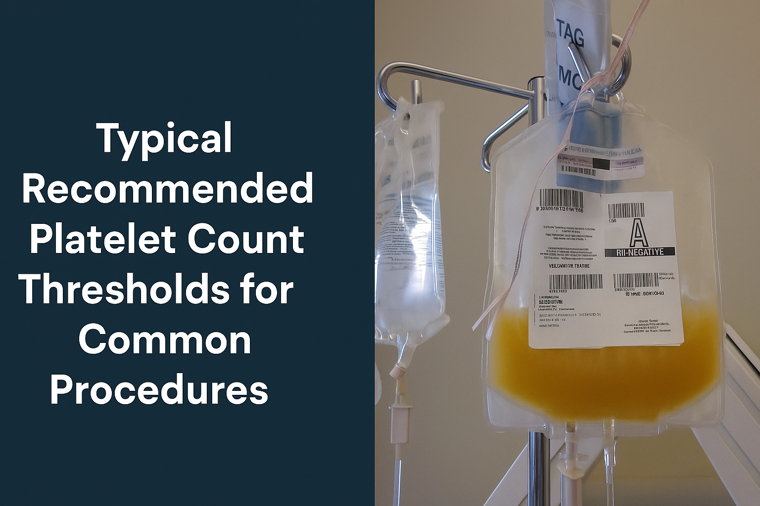 Mastering the Art of Platelet Transfusion: Dr. Akhil Breaks Down the ...