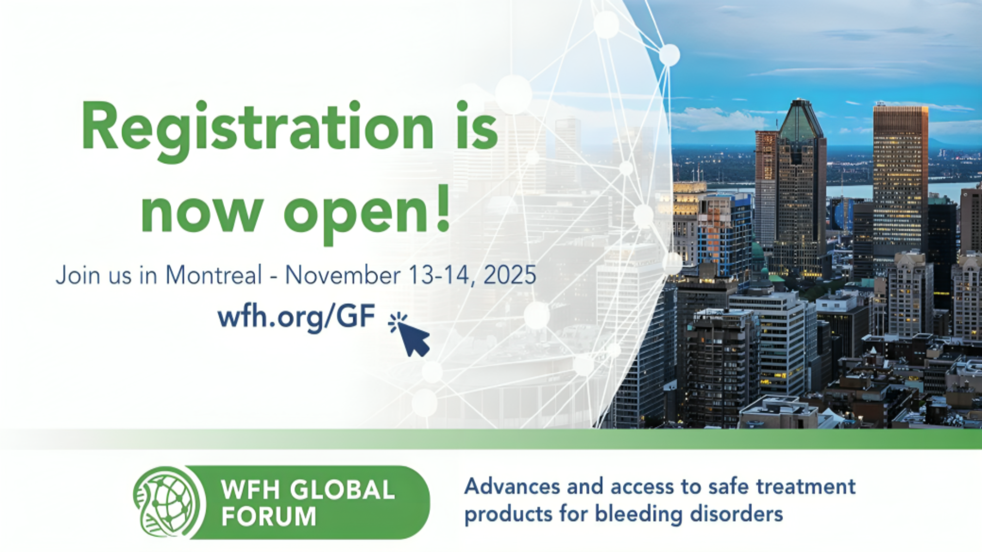 Join the 14th World Federation of Hemophilia Global Forum in Montreal ...