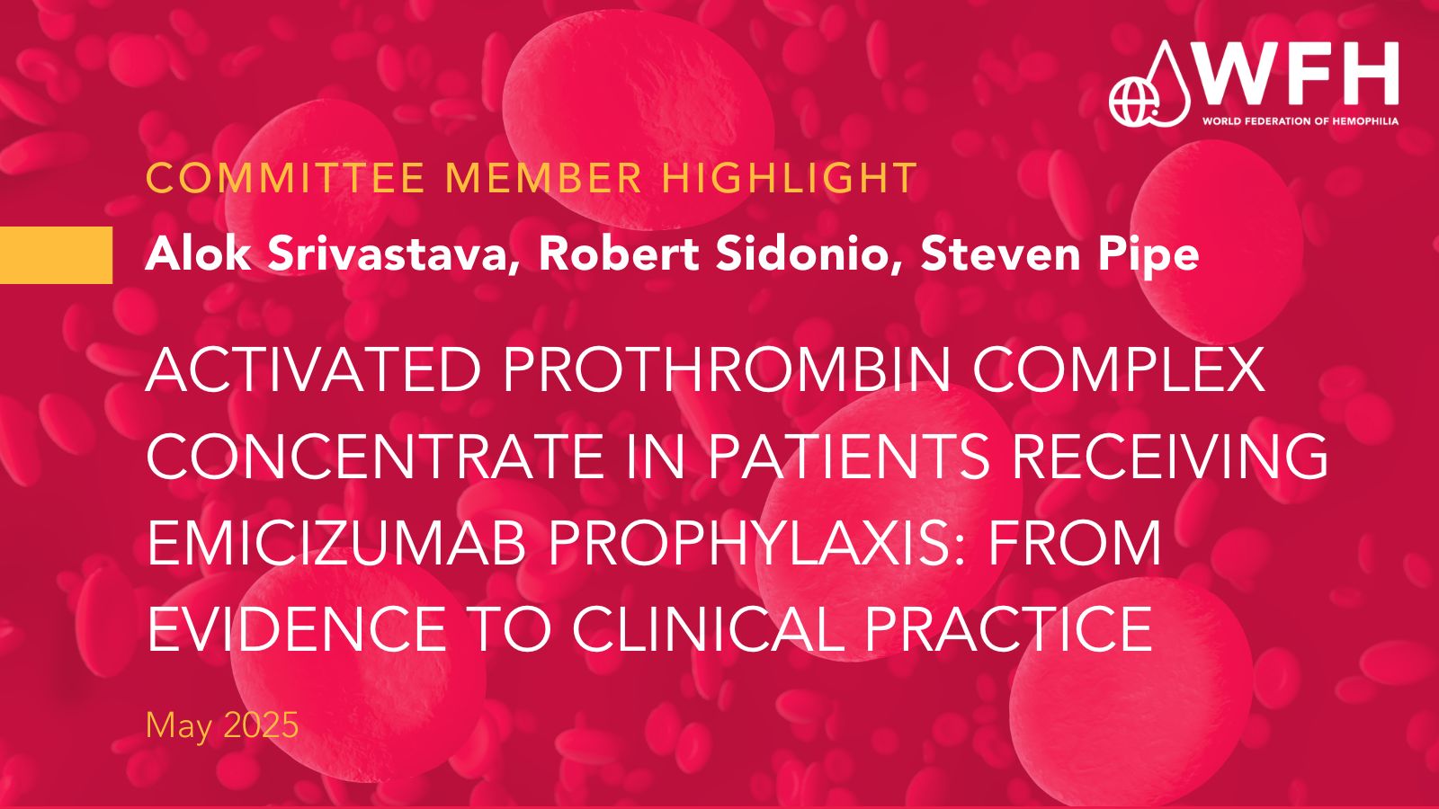 For People on Emicizumab, the Use of a aPCC Raises Critical Clinical Questions - Hemostasis Today