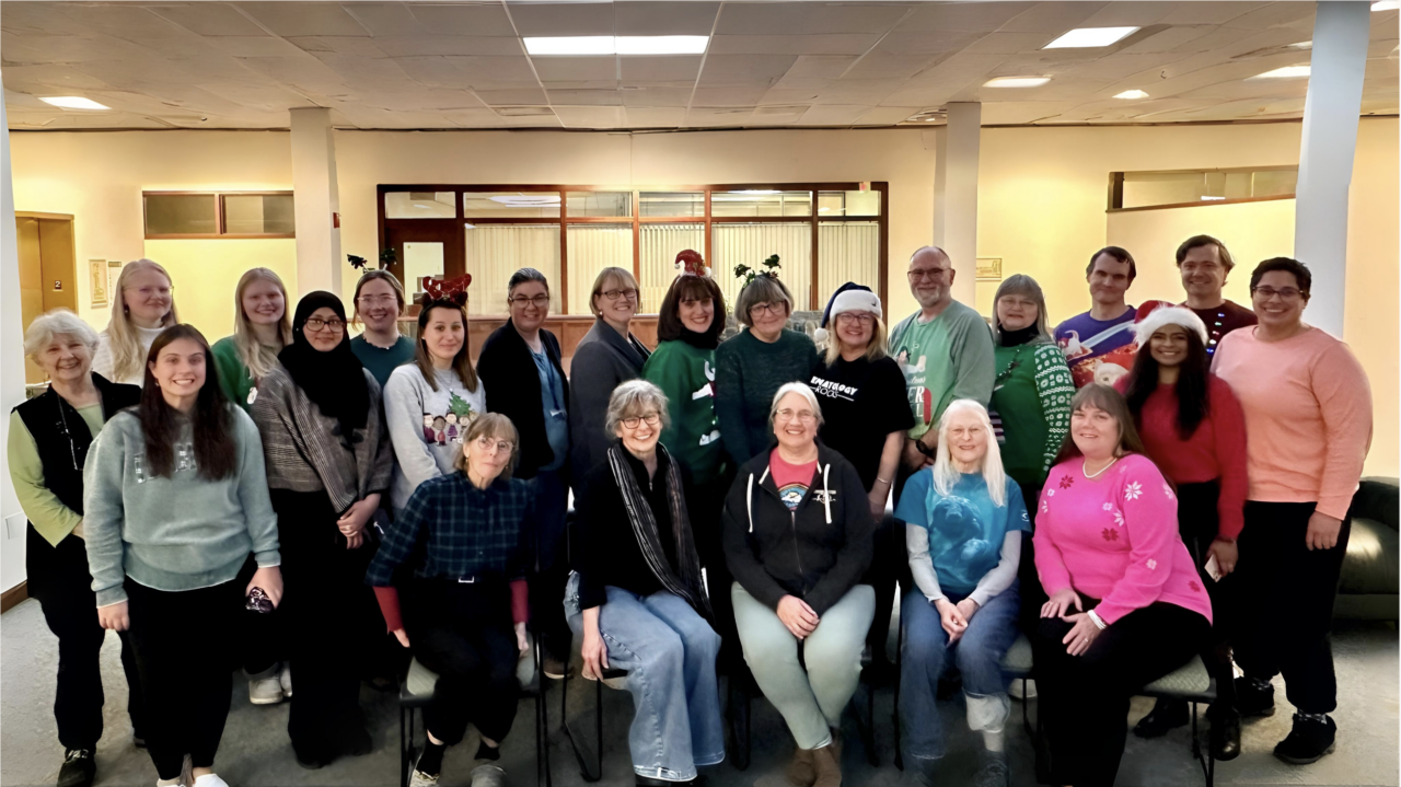 Mary Cushman's 2025: We had a Lovely Year end Gathering in Our Lab ...